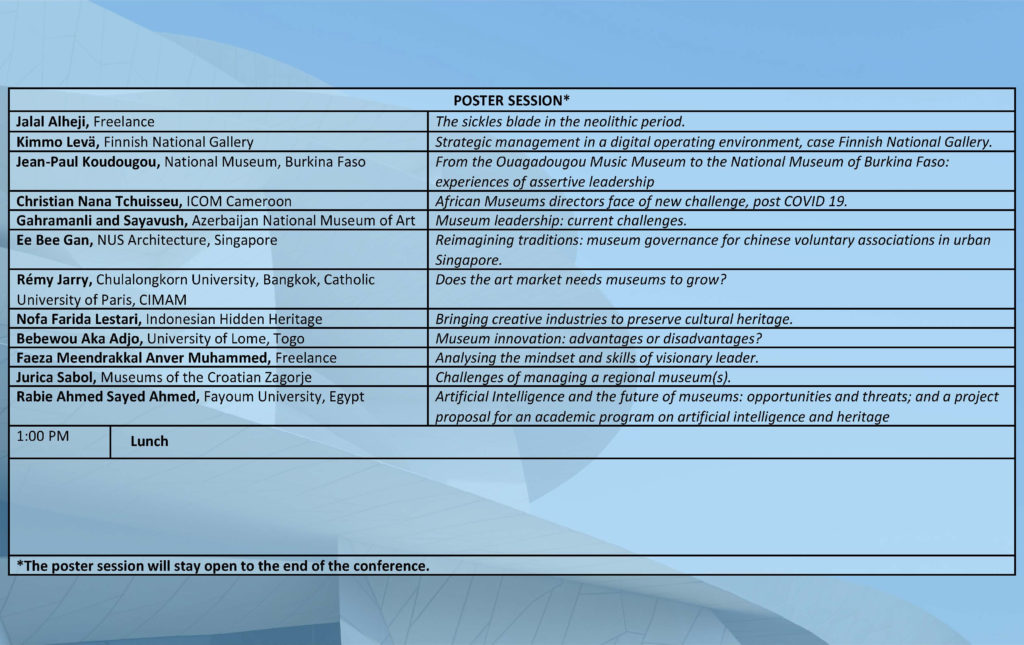 INTERCOM DOHA 2023 CONFERENCE : PROGRAMME - ICOM INTERCOM - ICOM INTERCOM