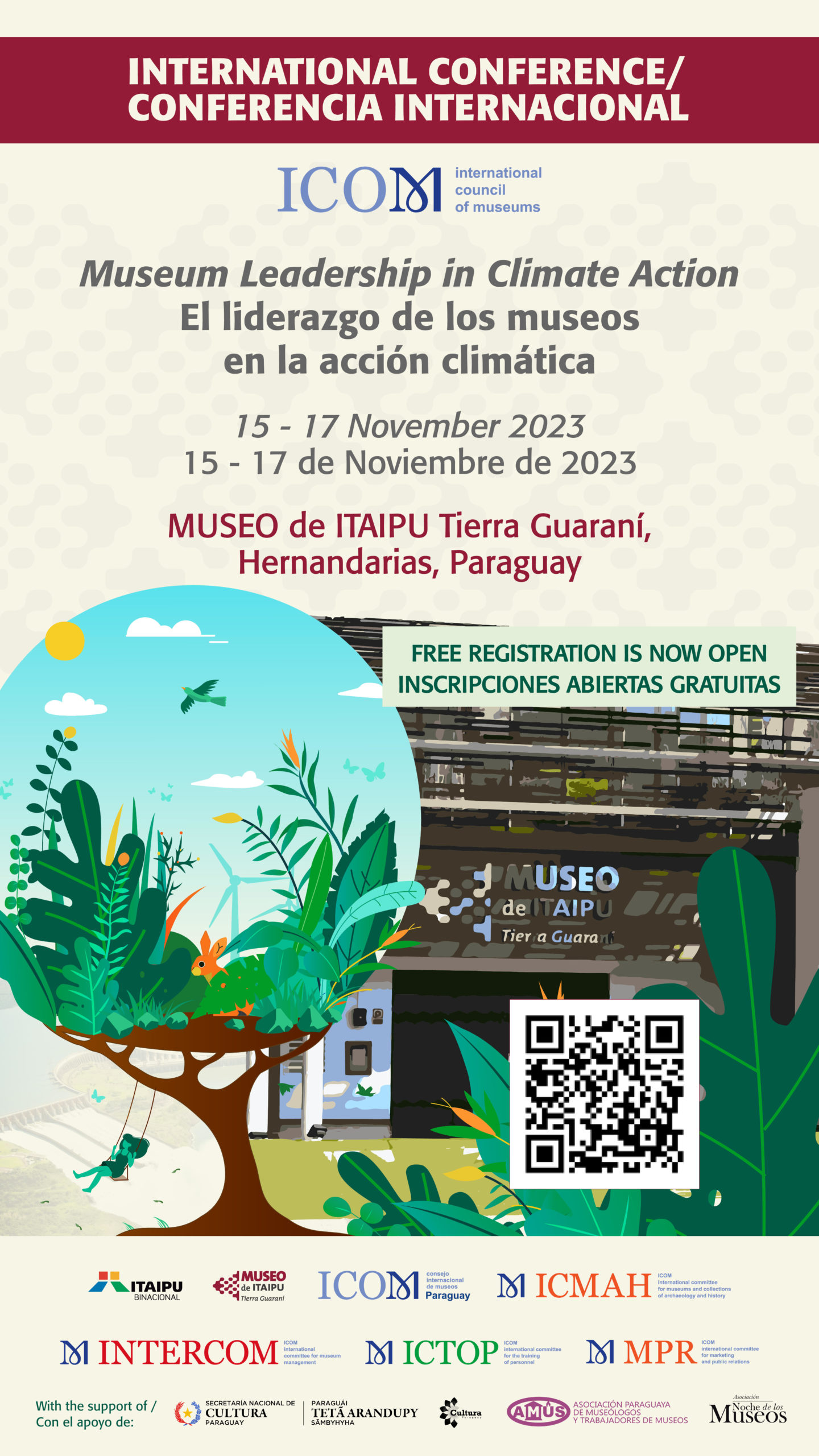 Registration for INTERCOM Paraguay 2023 | Museum Leadership in Climate ...